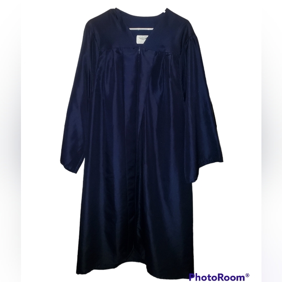 Jostens | Other | Jostens Navy Blue Graduation Gown 5456 | Poshmark